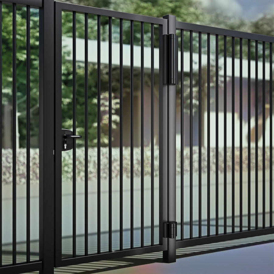 Locinox MAGNUS-9005 - Motorized Hinge & Gate Closer All In One for Ped ...