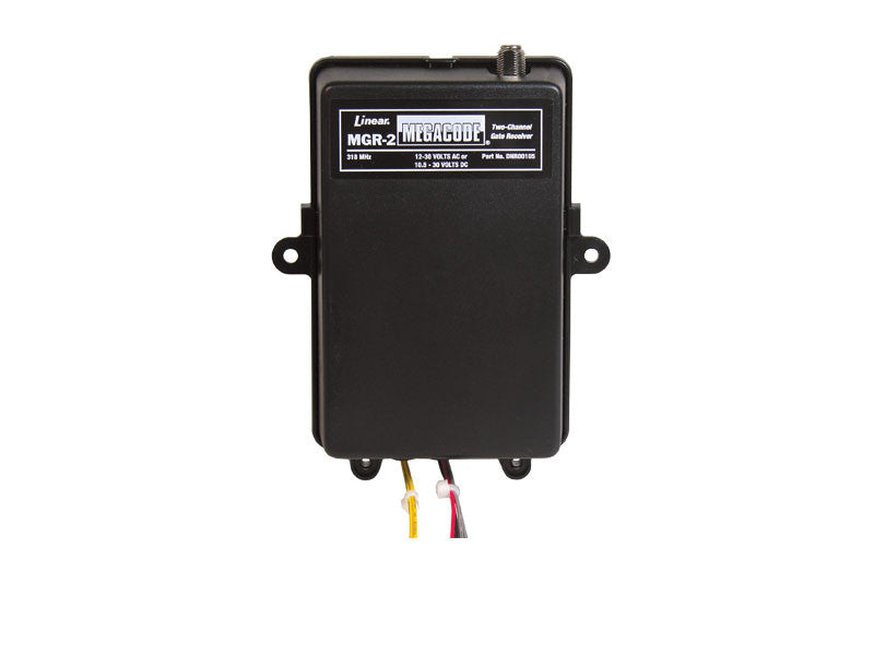 Linear Megacode MGR-2: 2-Channel Gate Receiver – Protec Controls
