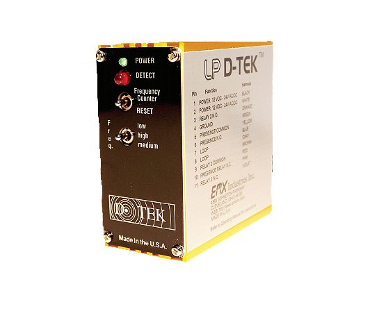 EMX LP-D-TEK LOW POWER VEHICLE LOOP DETECTOR – Protec Controls